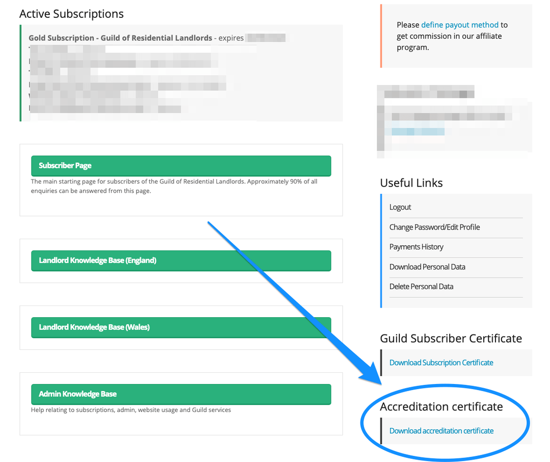 Membership Page - PRS Accreditation
